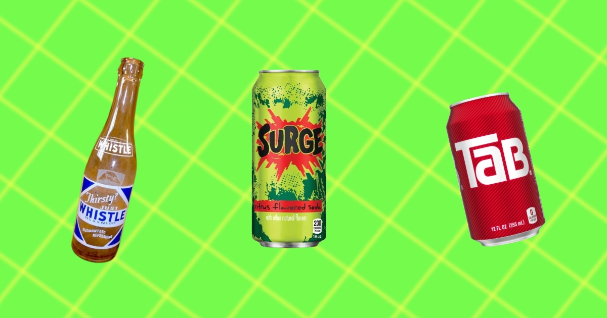 25 Discontinued Sodas You Forgot About